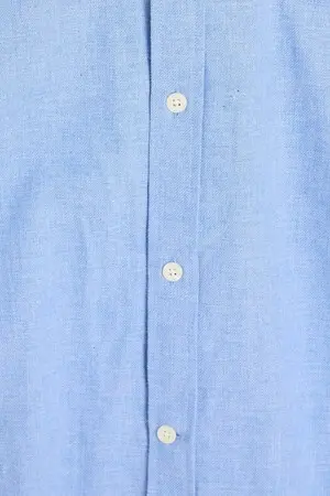Frescobol Carioca Cottontwill Shirt - Light Blue