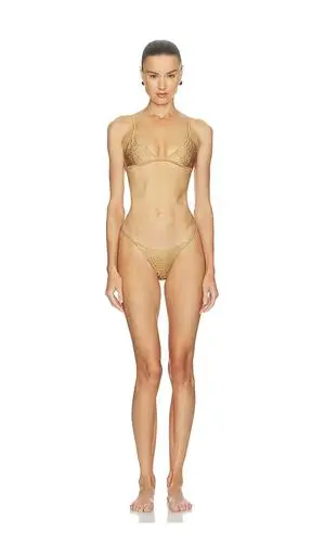 CAMILA COELHO Yasmin Metallic Bottom