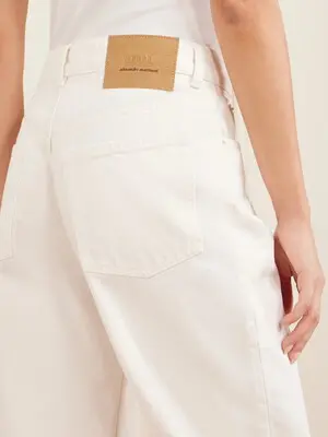 AMI Paris Mid-rise Wide-leg Jeans