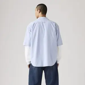 LEVI'S Short-sleeve Pacifica Loose Oxford Shirt - Allure