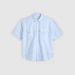 LEVI'S Short-sleeve Pacifica Loose Oxford Shirt - Allure