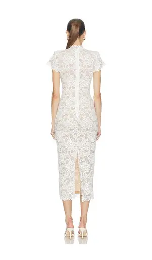 NOOKIE Alessia Midi Lace Dress