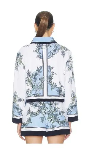 Veronica Beard Novelle Terrycloth Cardigan