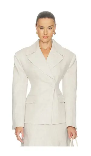 Camila Coelho Single Breasted Blazers For Women