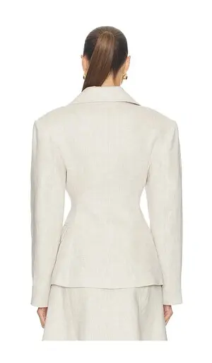CAMILA COELHO Malena Linen Blazer