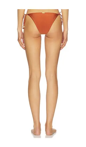 Bardot Blakely Tie Bikini Bottoms - Rust