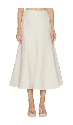 Linen Midi Skirts