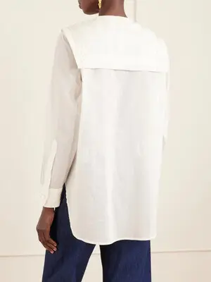 BODE Marina Cotton-voile Shirt