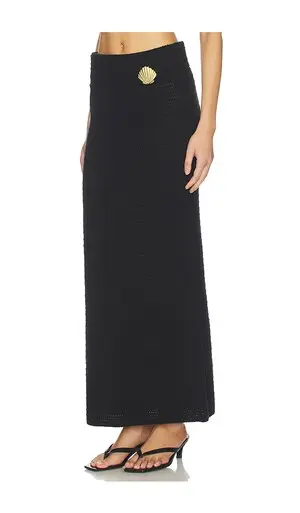 4TH & RECKLESS Nala Crochet Skirt - Black