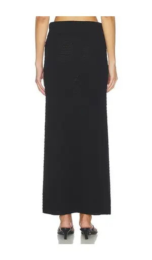 4TH & RECKLESS Nala Crochet Skirt - Black