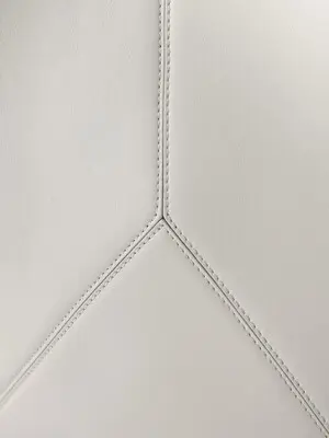 Victoria Beckham Soft Mini Metallic Leather Tote - Silver