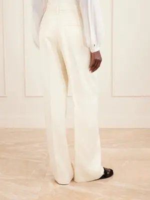 Gabriela Hearst Norman Wide-leg Linen Pants - Neutrals