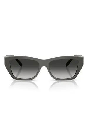 Tiffany & Co. Rectangular Sunglasses - Coca Cola Sapphire/gray