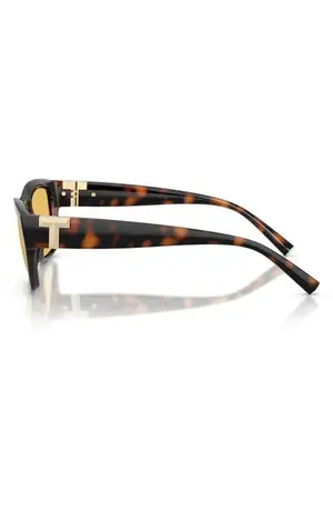 Tiffany & Co. Rectangular Sunglasses - Havana/yellow