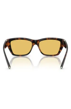 Tiffany & Co. Rectangular Sunglasses - Havana/yellow