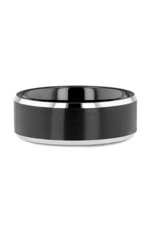 LARSON JEWELERS Aston Tungsten Band - 10mm