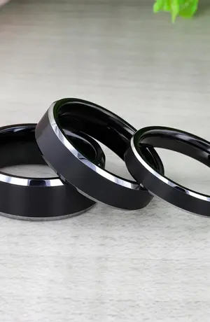 LARSON JEWELERS Aston Tungsten Band - 10mm