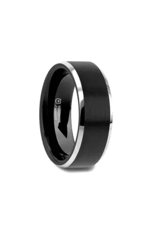 LARSON JEWELERS Aston Tungsten Band - 7mm