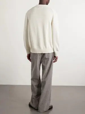 CORRIDOR Organic Cotton Cardigan - Neutrals