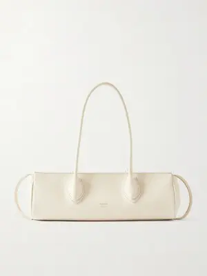 Khaite Donna Leather Shoulder Bag - Neutrals