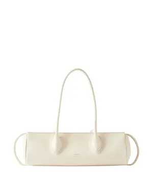 Khaite Donna Leather Shoulder Bag - Neutrals