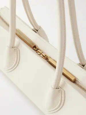 Khaite Donna Leather Shoulder Bag