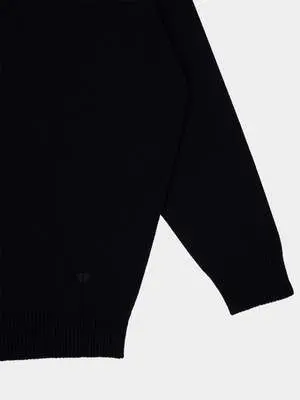 TOM FORD Cashmere Off-the-shoulder V-neck Knit
