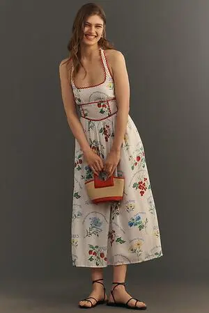 NOBODY'S CHILD Hallie Sleeveless Halter Dress