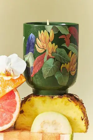 Farm Rio X Fruity Ceramic Candle - Hibiscus & Pink Guava