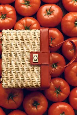 Poolside The Box Bag - Tomato