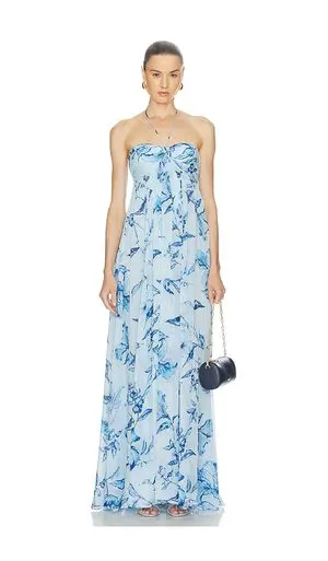 Rococo Sand Strapless Halterneck Maxi Dress