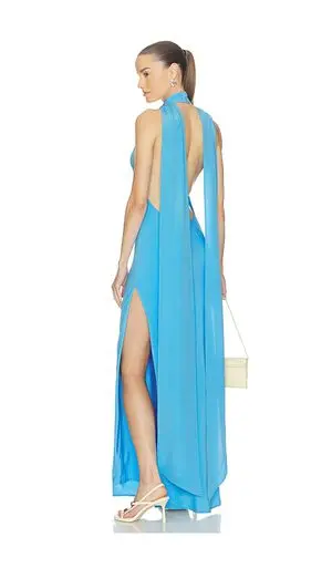 Cult Gaia Doe Dress - Blue