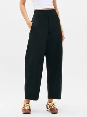 Athleta High Rise Barrel Pant - Black