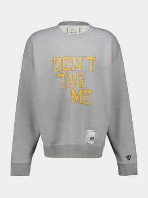 Mihara Yasuhiro Printed Relaxed Sweatshirt - Grey
