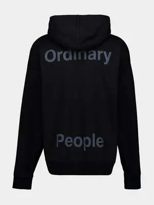 Mihara Yasuhiro Leon Embroidery Hooded Sweatshirt