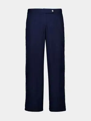 BAZISZT Corniche Trousers - Blue
