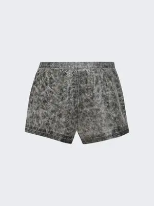 Alexander Wang Mid-rise Leather Mini Shorts