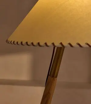 SOHO HOME Oak Wren Floor Lamp
