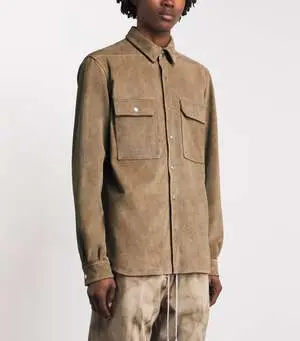 Rick Owens Suede Overshirt