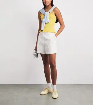 Claudie Pierlot Knitted Pointelle Tank Top