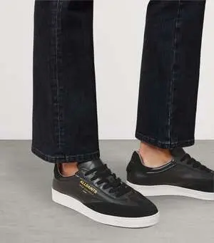 ALLSAINTS Leather Thelma Sneakers - Black