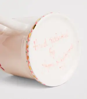JAYNE REDMOND Hand-painted Bow Mug