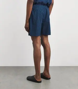 Moose Knuckles Monogram Swim Shorts - Navy