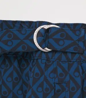 Moose Knuckles Monogram Swim Shorts - Navy