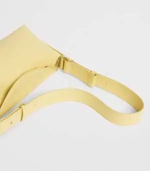 Erdem Leather Bloom Shoulder Bag - Yellow
