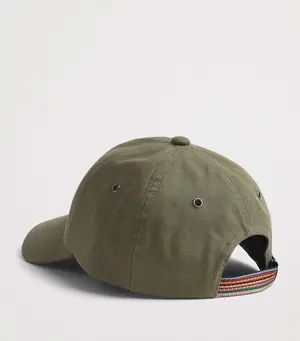 Paul Smith Linen Cap - Green