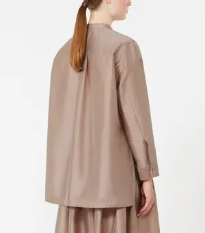 Max Mara Satin Oversized Shirt