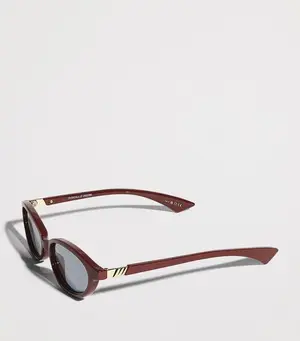 Le Specs Duskfall Cat Eye Sunglasses - Red