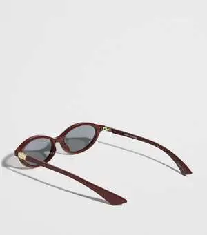 Le Specs Duskfall Cat Eye Sunglasses - Red