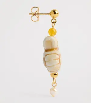 Anni Lu Plated Seaside Drop Earrings